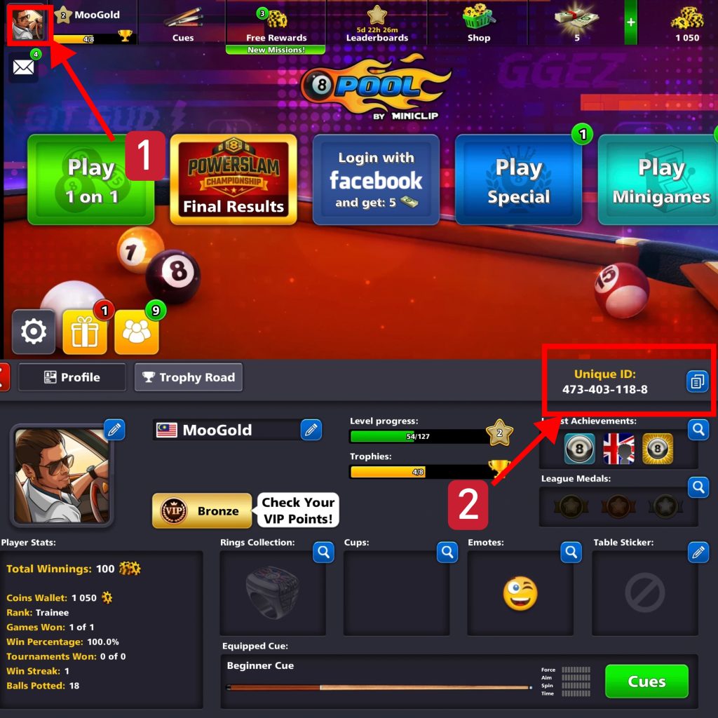 8 Ball Pool US Top Up | Fast Deliver & Reliable | MooGold