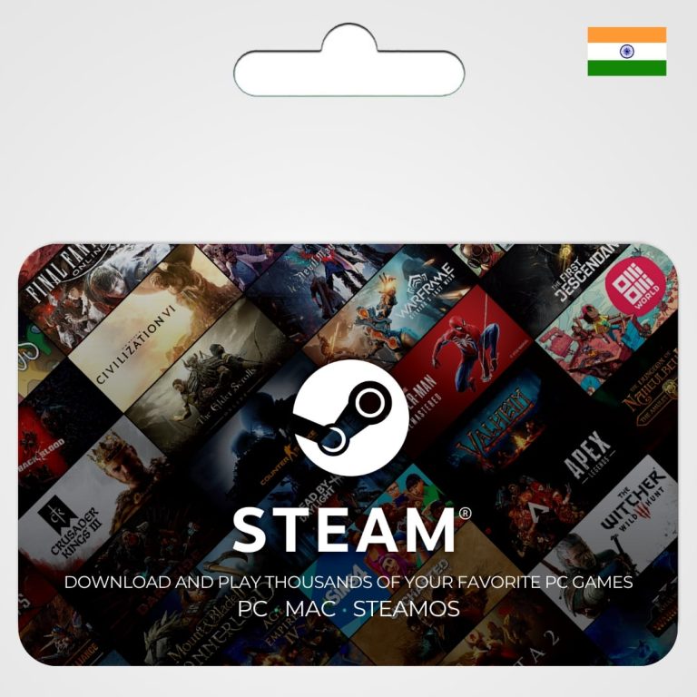 Steam Gift Card India | Fast Delivery and Reliable | MooGold